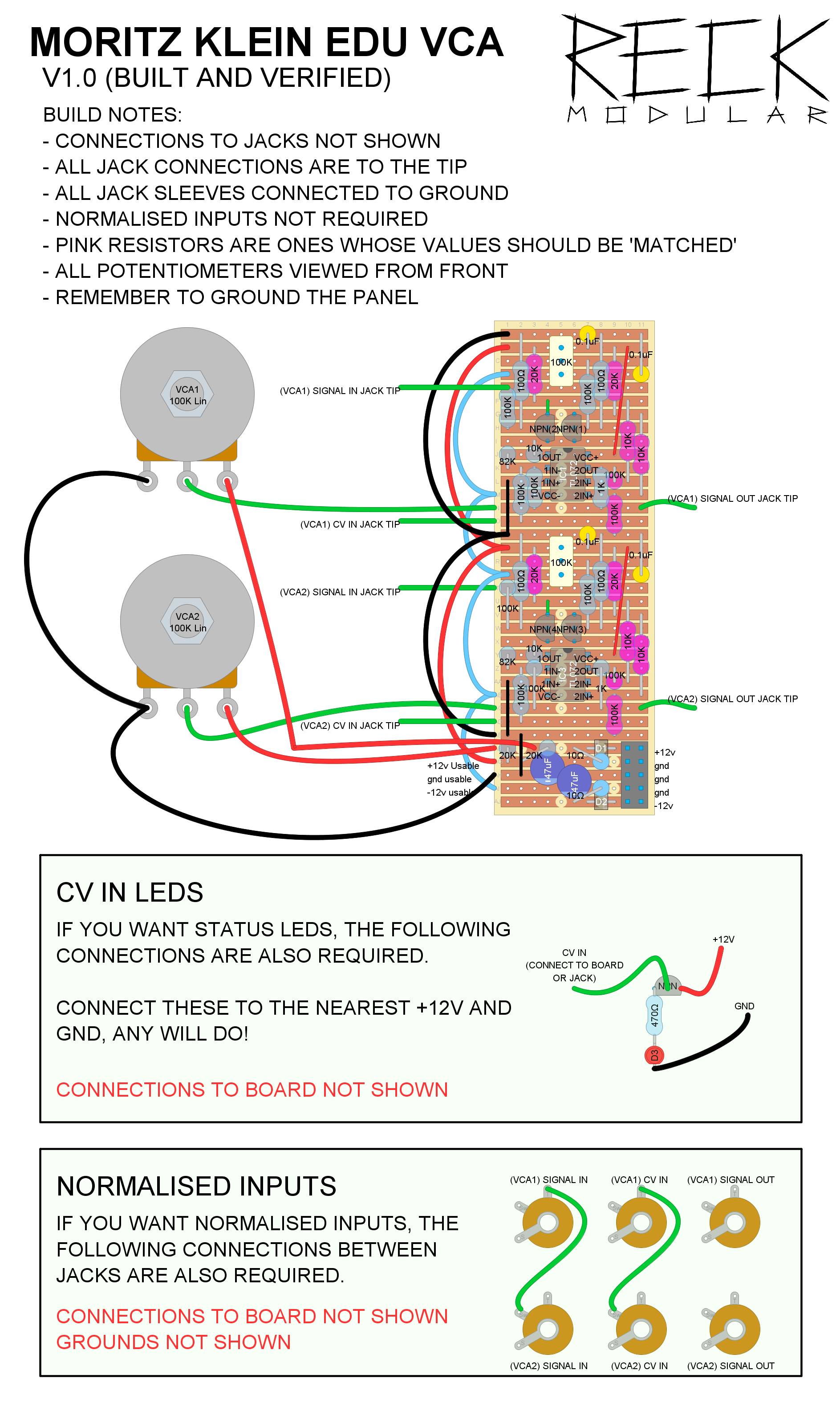 EDU DIY VCA || Kieran Reck